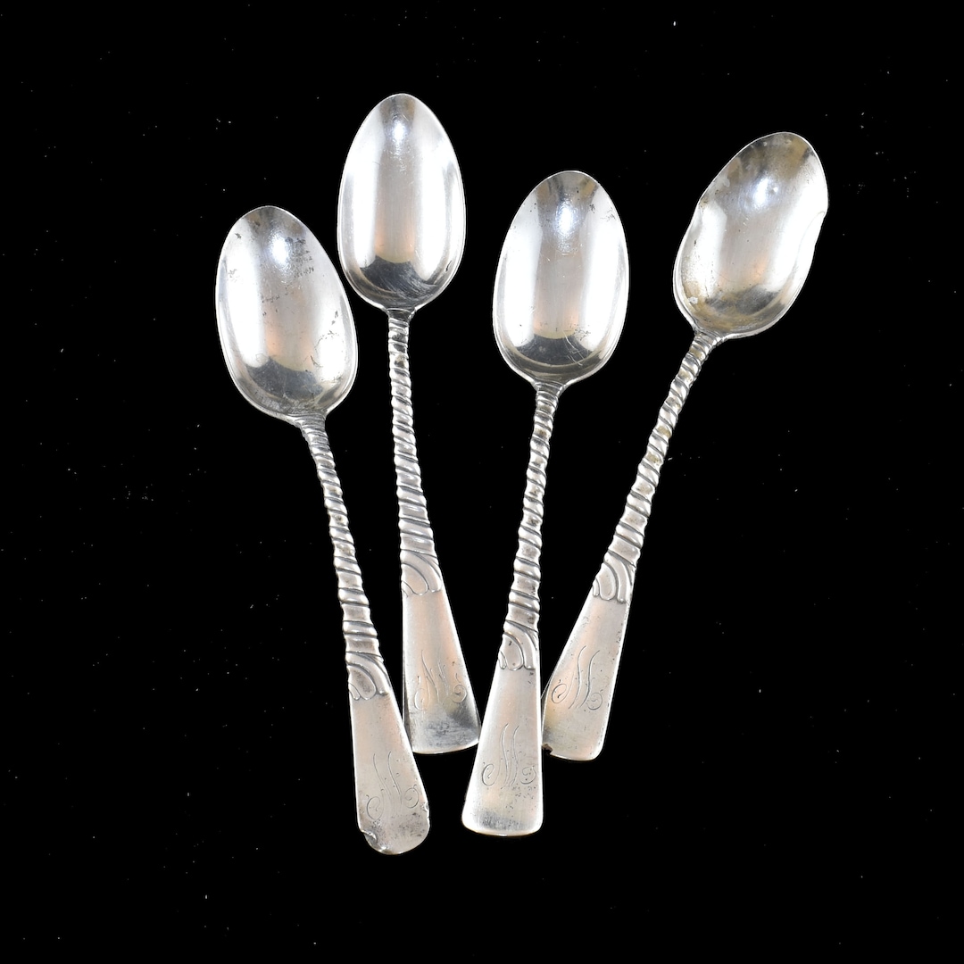 Estate Silver Teaspoons Gorham Colonial Set of 4 Vintage 925 - Etsy España