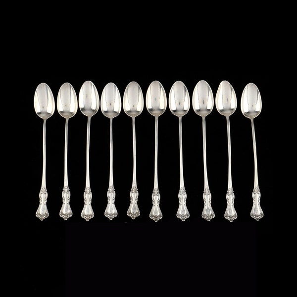 Solid Sterling Silver Tea Spoons - Etsy