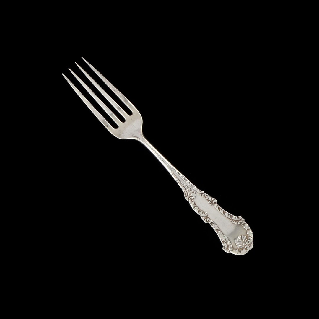 Antique Silver Fork Vintage 925 Solid Sterling Silver Frank M. Whiting ...