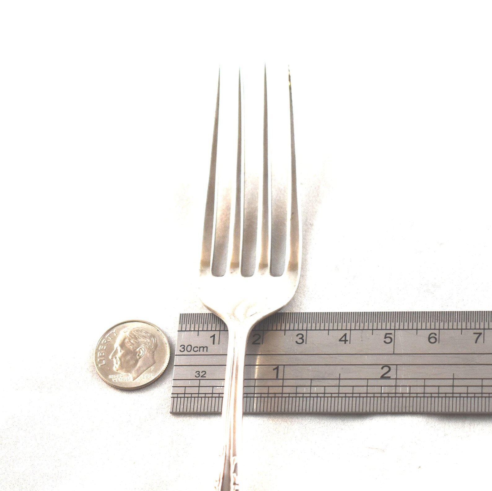 Antique Silver Fork Vintage 925 Solid Sterling Silver Frank M. - Etsy