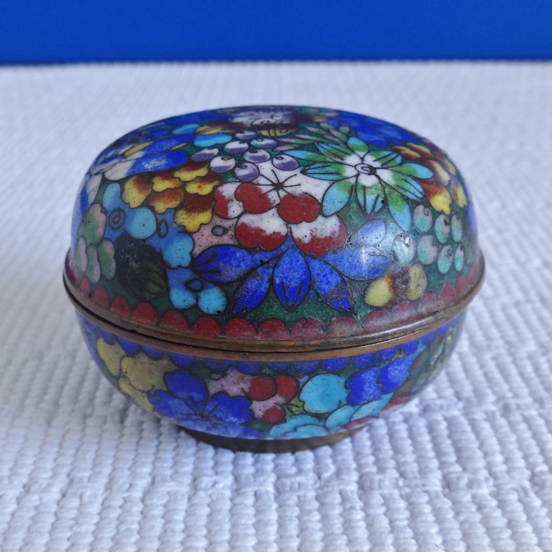 Cloisonne Box - Etsy UK