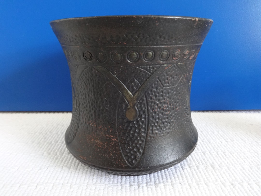 Rare Bretby Clanta Art Nouveau Ceramic Planter Plant Pot Studio Pottery ...