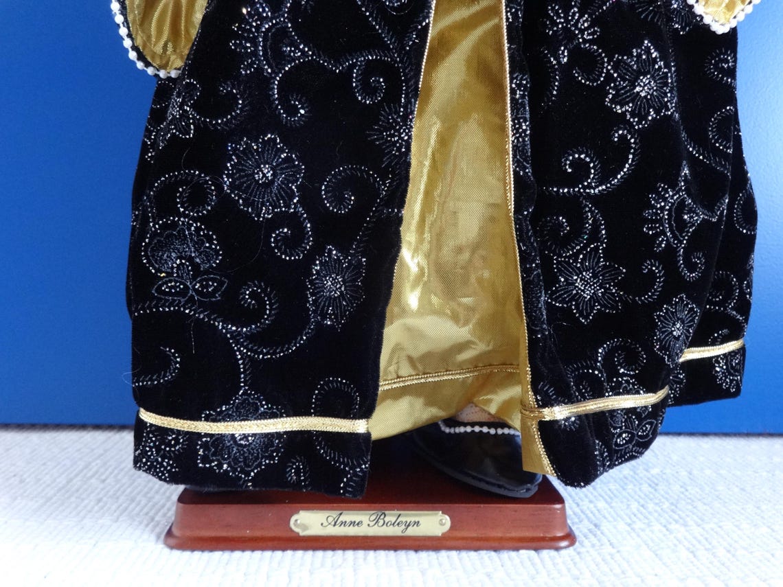 Alberon Large Porcelain Doll Anne Boleyn 2nd Wife of King Henry 8th ...
