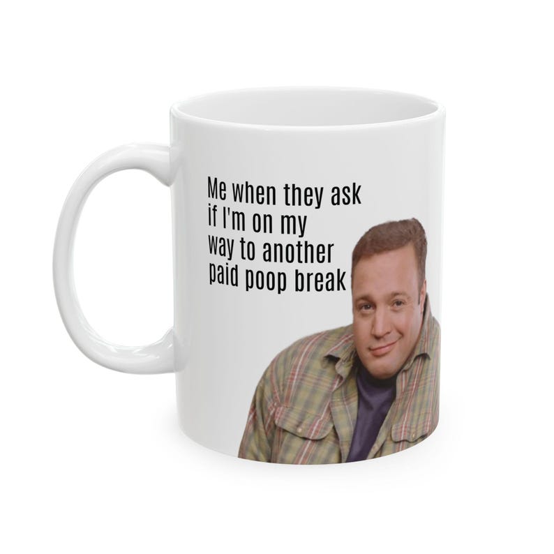 King of Queens Meme Mug: Funny Office Humor Coffee Cup - Etsy