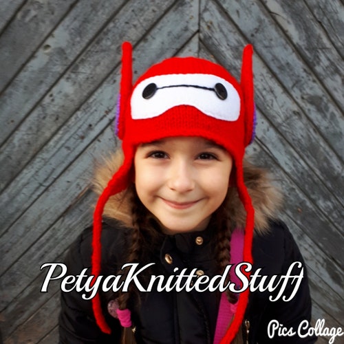 Baymax Helmet From Big Hero 6 Inspired Fleece Hat - Etsy