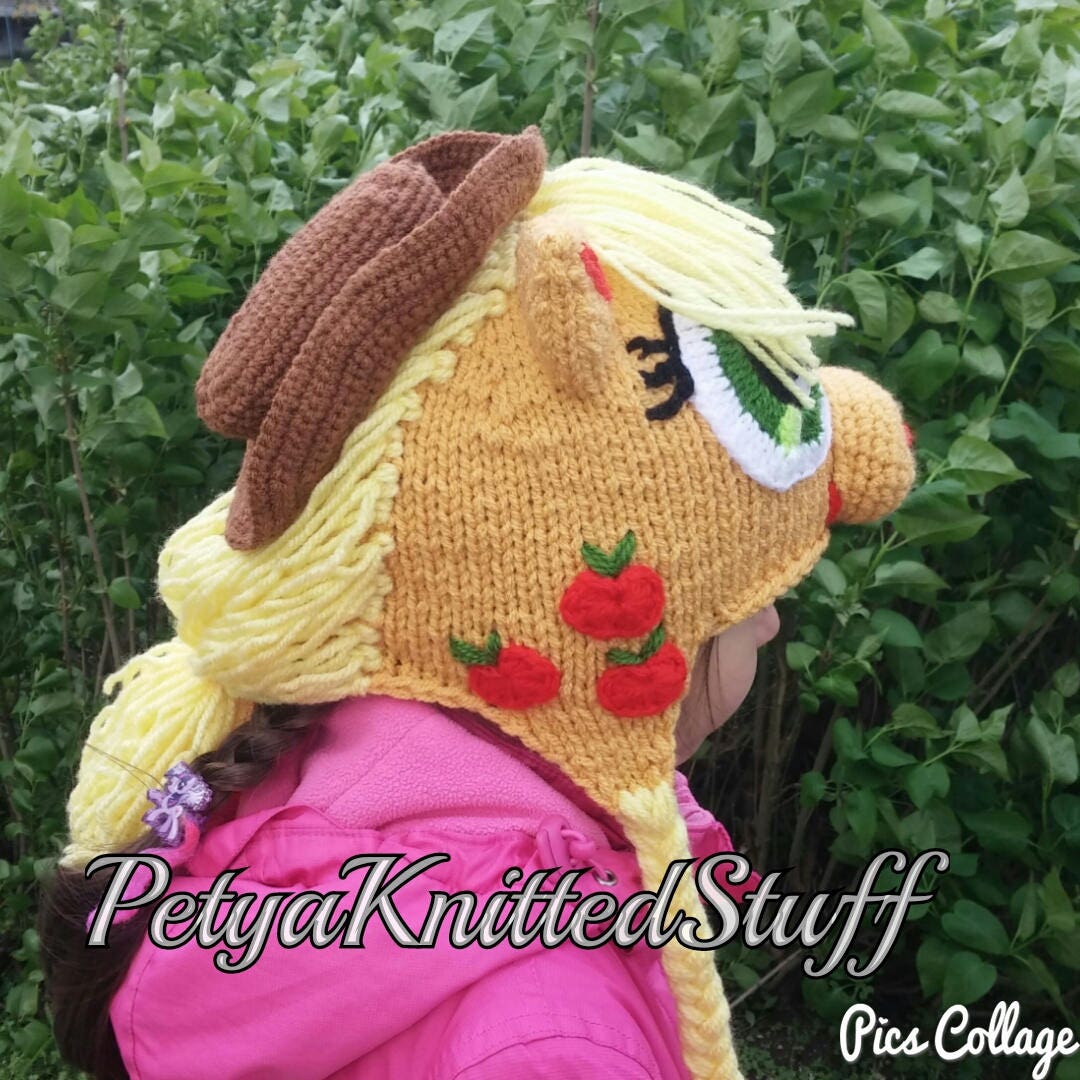 Applejack Inspired Hat My Little Pony Hat Applejack - Etsy