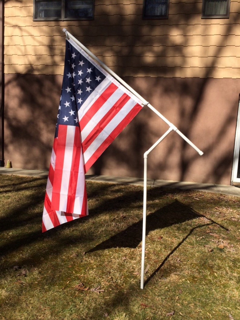 Rotating PVC Flag Pole Kit with Choice of Flag | Etsy Rotating PVC Flag Pole Kit with Choice of Flag | Etsy