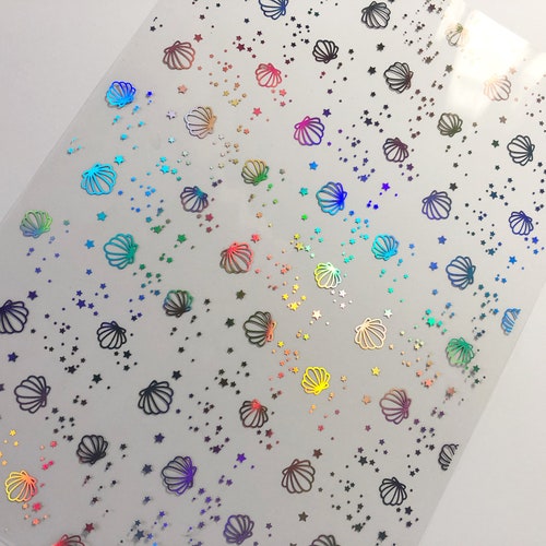 DREAMER Foiled Acetate A4 Holographic Foil - Etsy