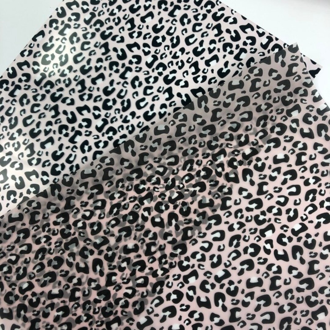 BLUSH ANIMAL Pretty Leopard Printed Vellum & Acetate A4 Planner ...