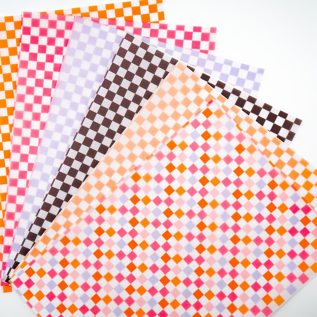SPOOKY DISCO Candy Checkerboard Print Planner Decoration Halloween ...