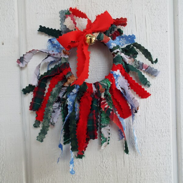 Rag Christmas Tree - Etsy