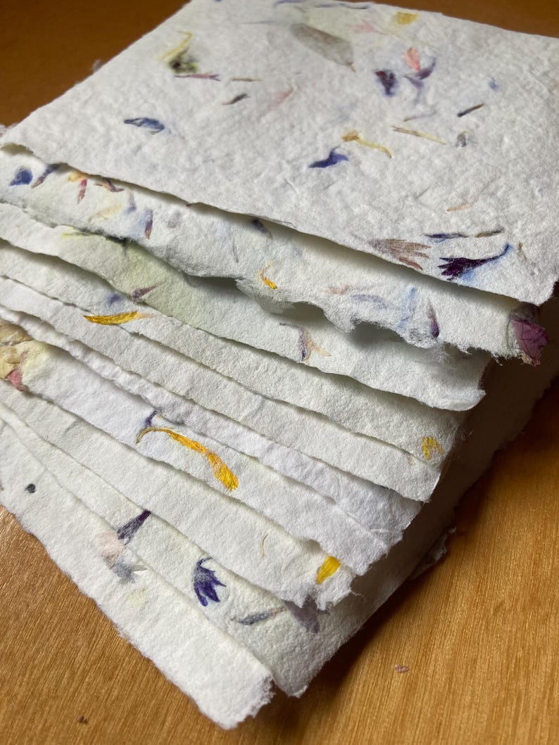 4''x 5'' Flower Petal Paper Set of 10 - Etsy