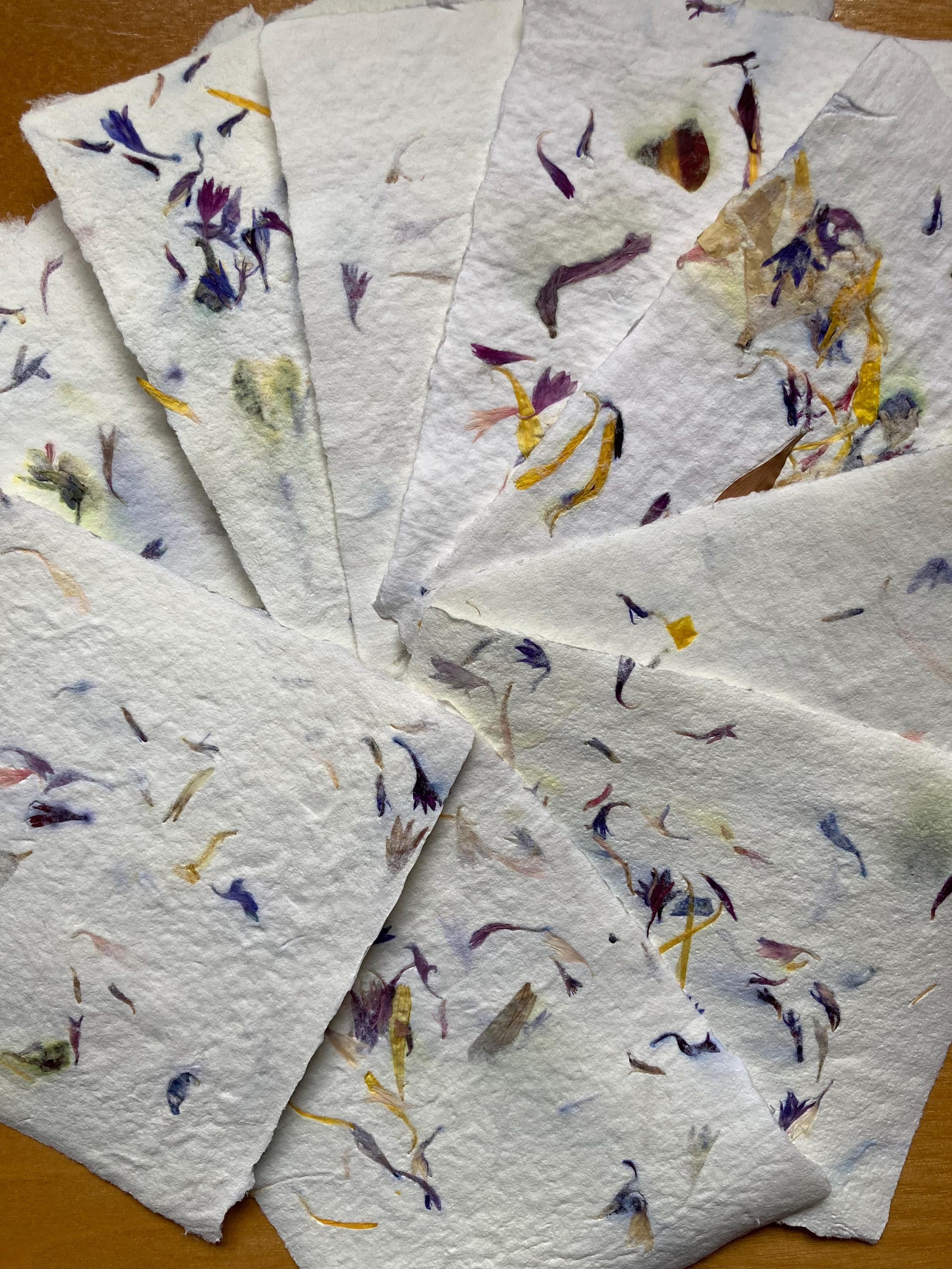 4''x 5'' Flower Petal Paper Set of 10 - Etsy