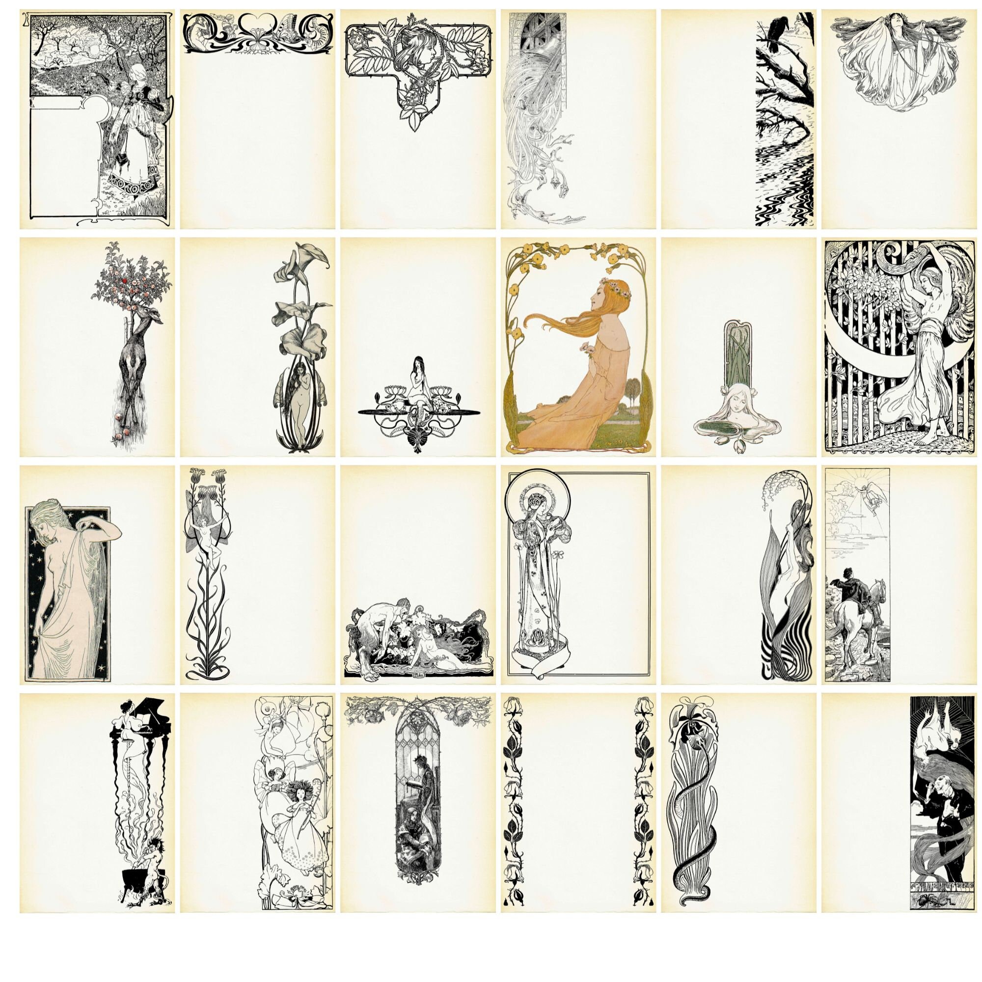 102 Pages With 19th Early 20th Centuries Designs Vintage - Etsy