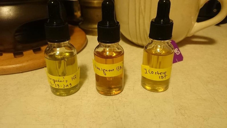 Sample Set of Recreated Perfumes From High Medieval Period and ...