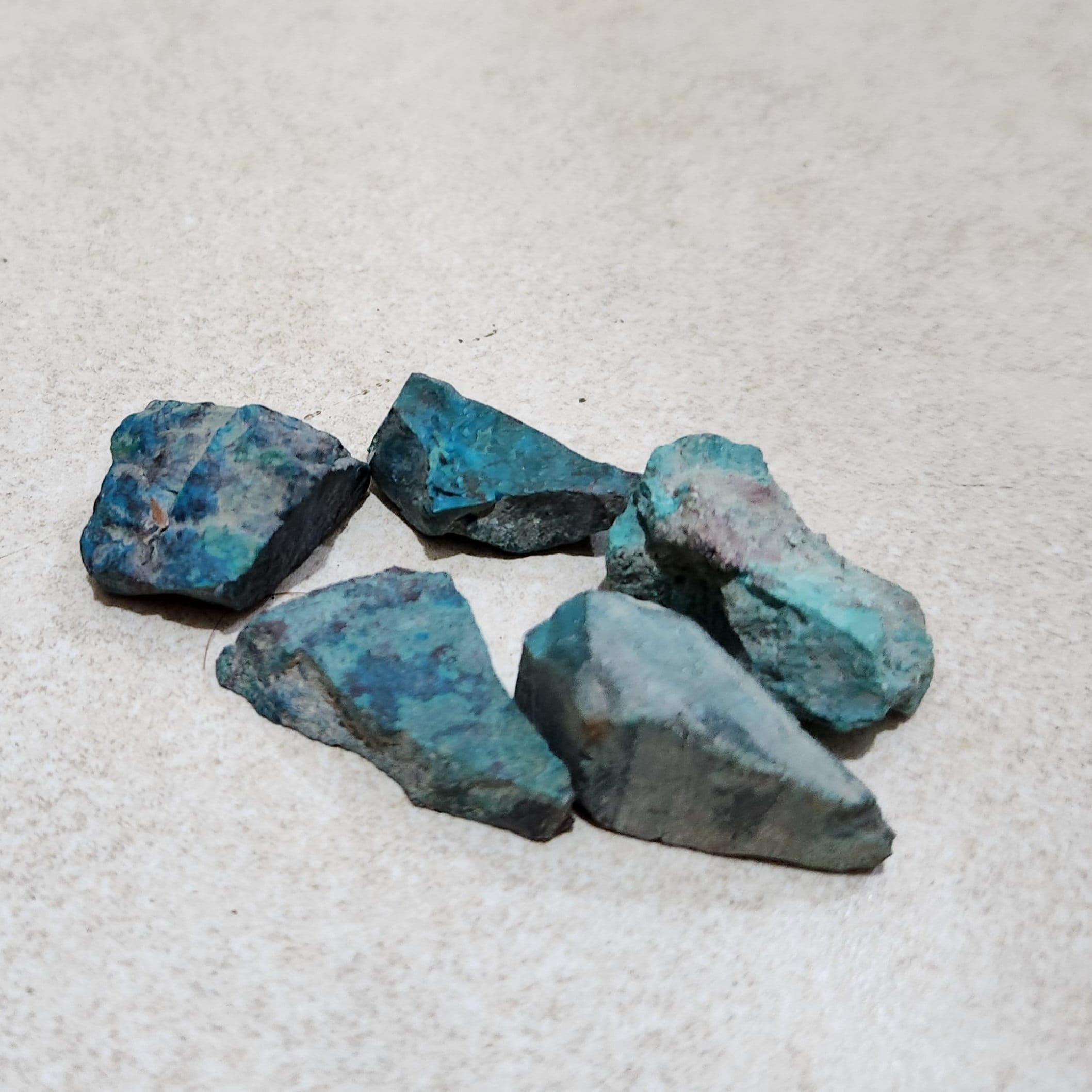 Eilat Stone Rough Small Stones Lot, Natural Stone , Rare ,from King ...