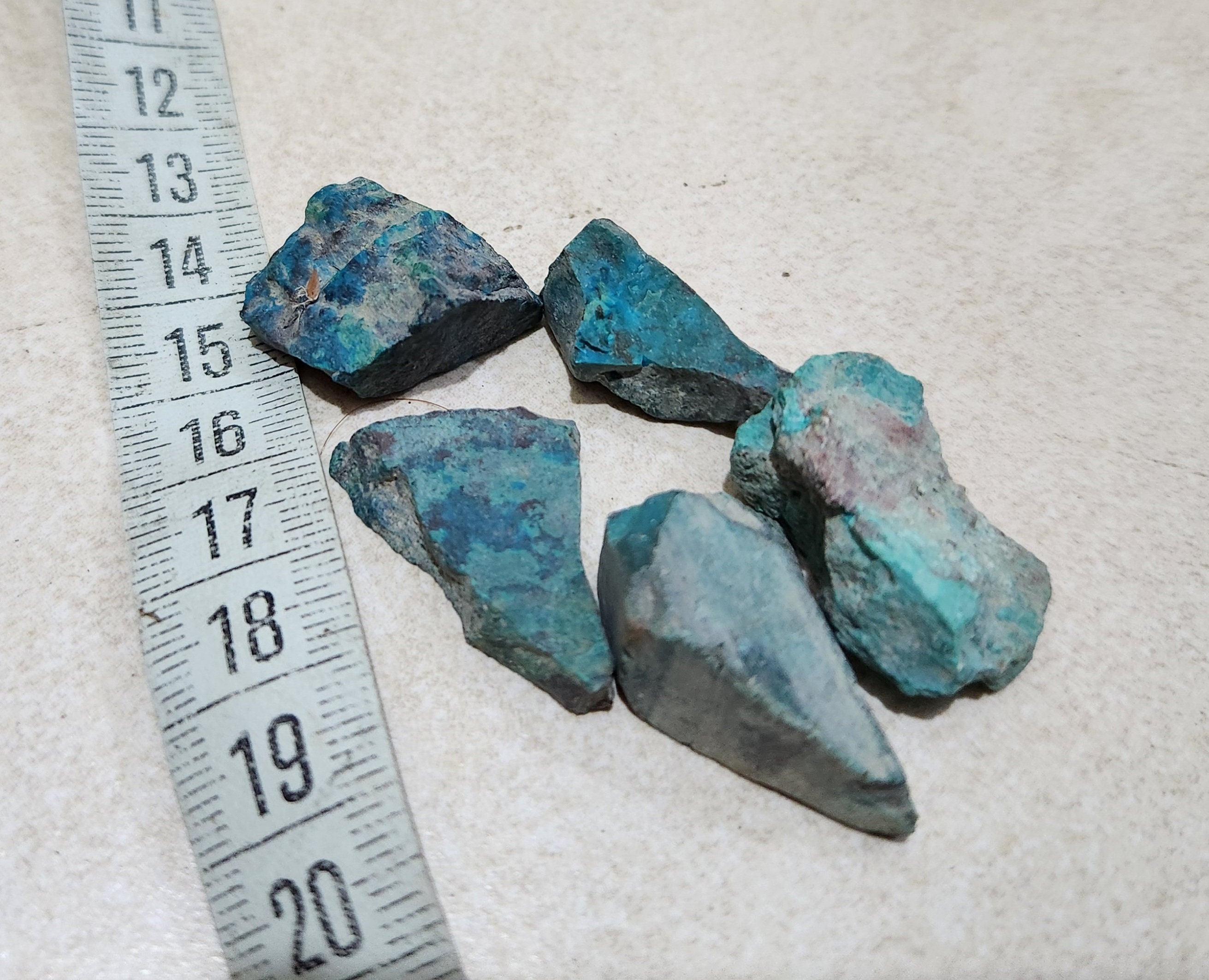 Eilat Stone Rough Small Stones Lot, Natural Stone , Rare ,from King ...
