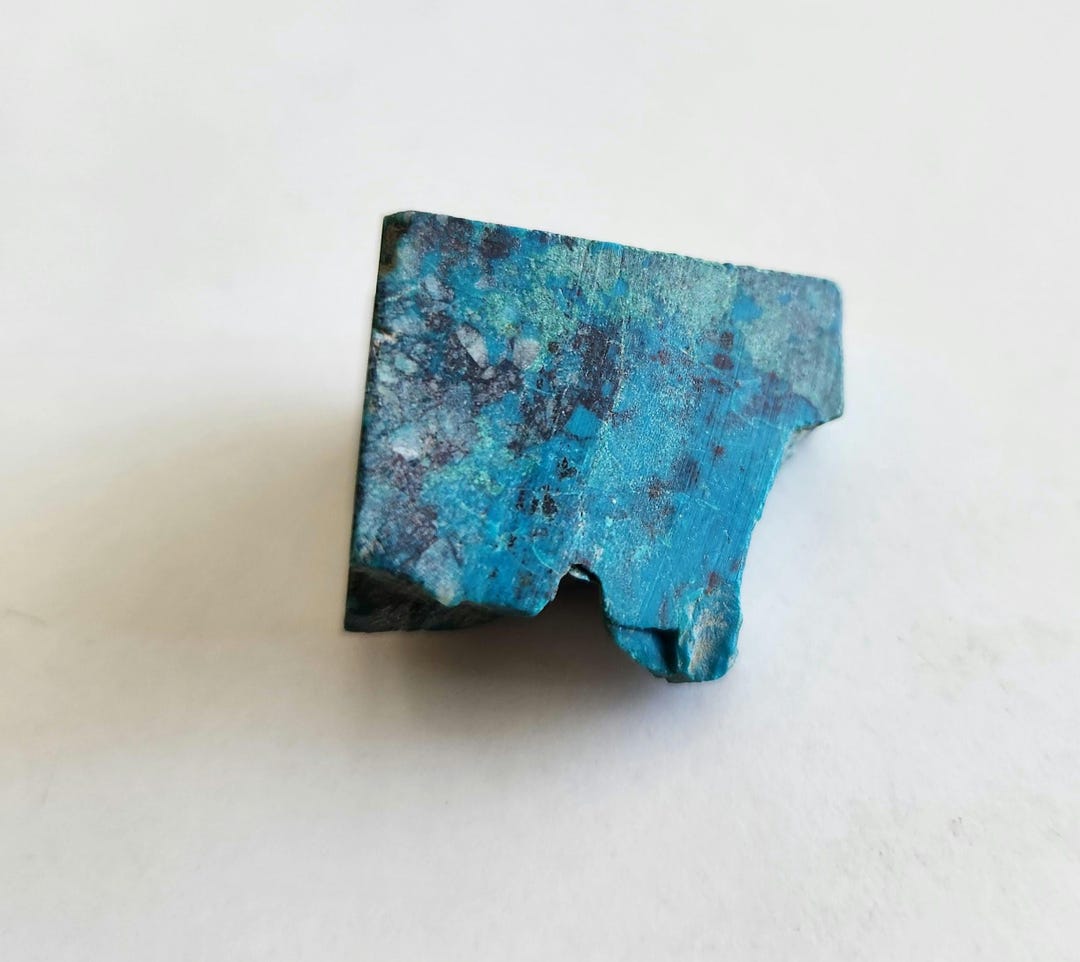 Eilat Stone Rough Slice Semi Polish , Specimen Natural Stone , Rare ...