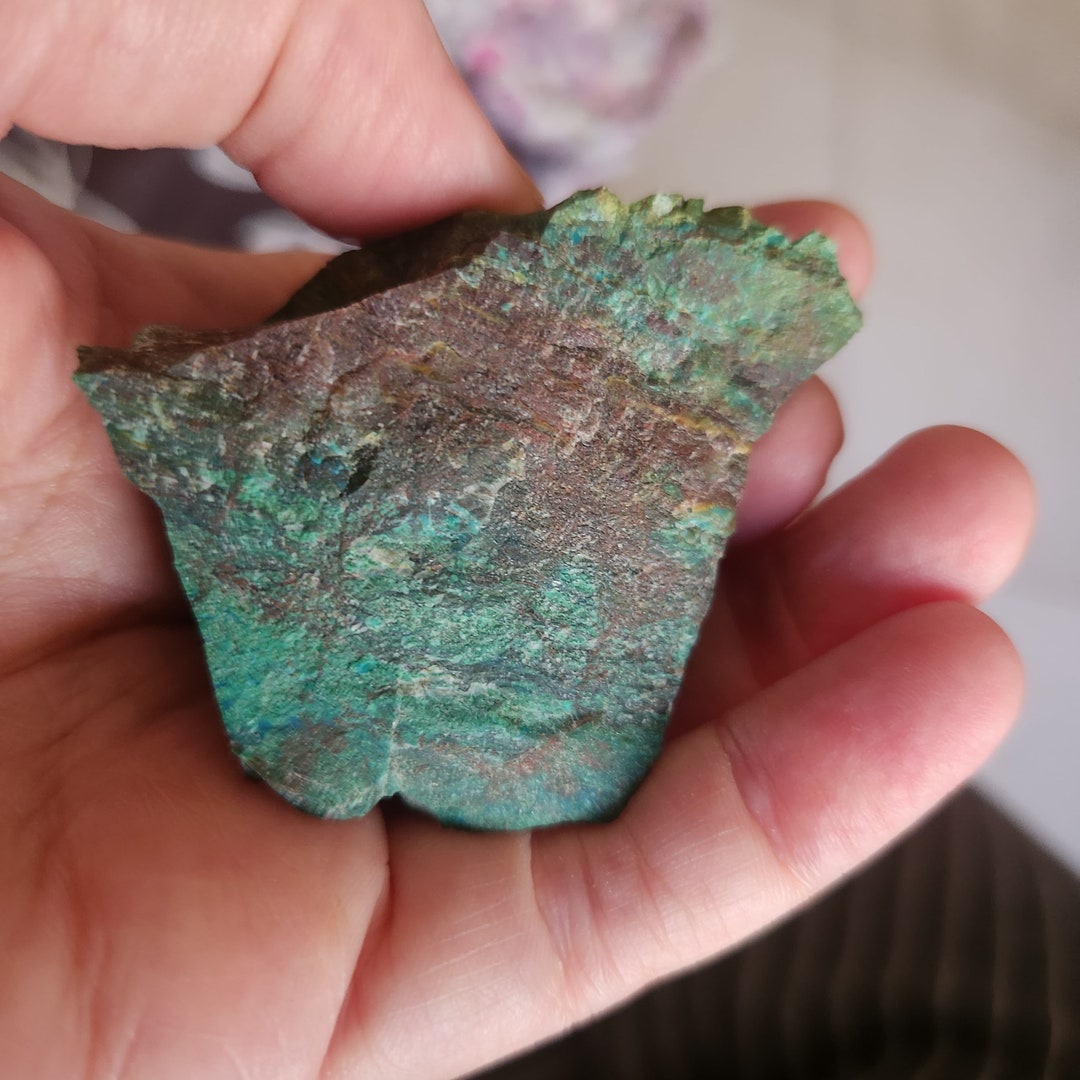 Eilat Stone Rough Slice , Specimen Natural Stone , Rare,from King ...