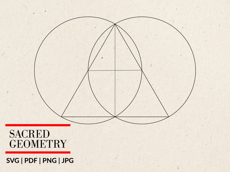 Sacred Geometry SVG Equilateral Triangle Cut File Digital - Etsy