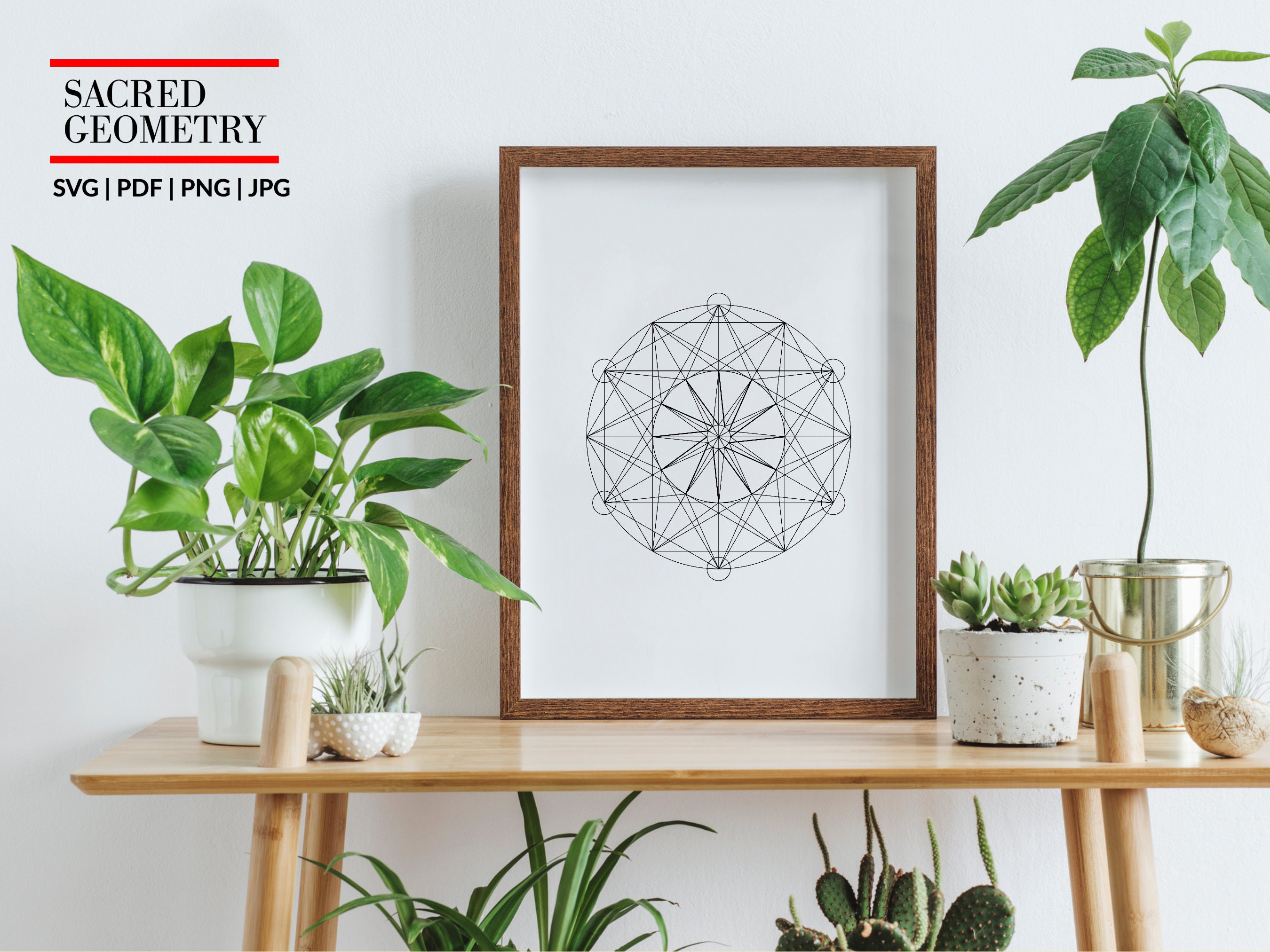 Dodecagram SVG: Sacred Geometry Twelve Point Star (digital File) - Etsy