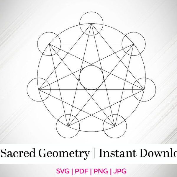 Seven Point Star - Etsy