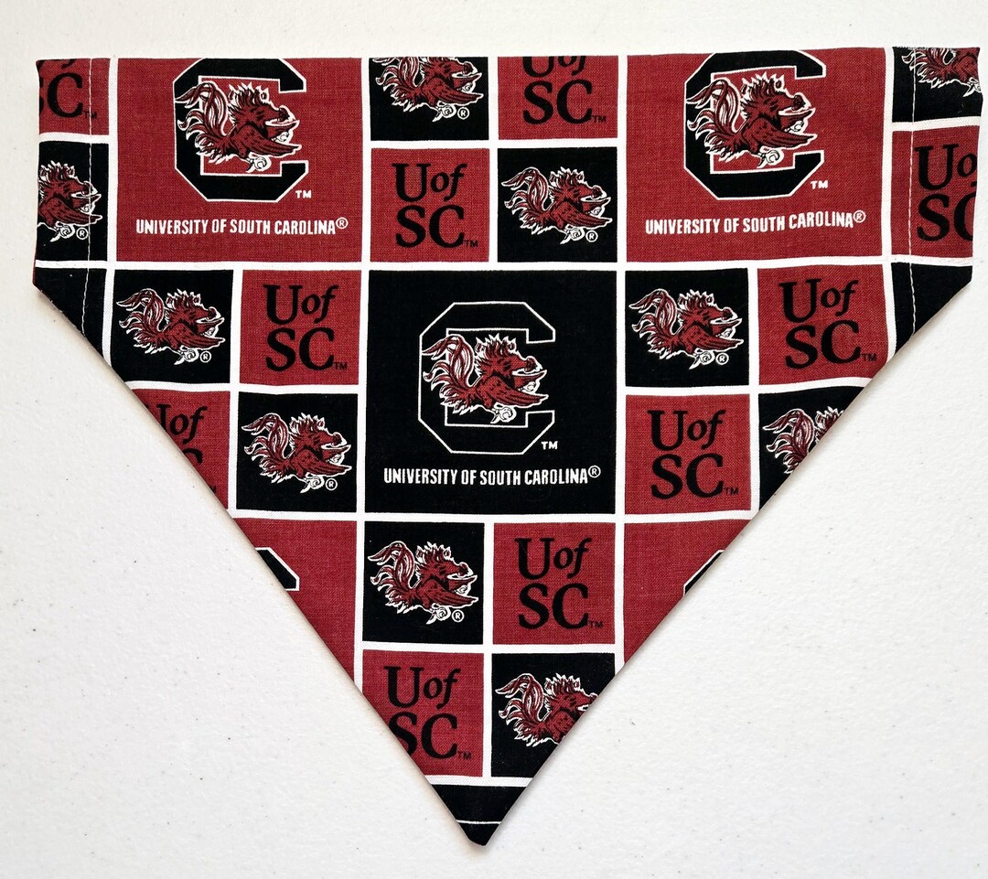 Reversible Bandana, Made With University of South Carolina Fabric ...