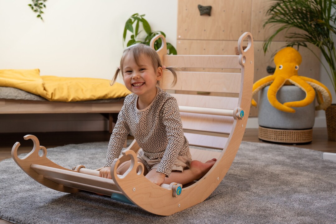 Rocker, Climbing Arch, Climbing Toy for Children, Rocker Ramp, Rocker ...
