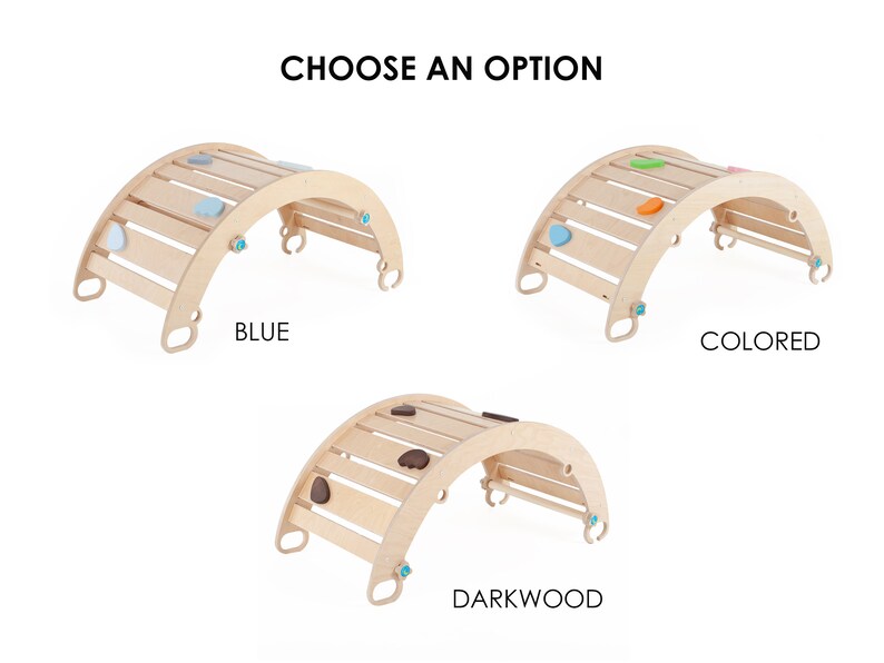 HAPPYMOON® Climbing Arch Ramp Rocker-arch Montessori Toys - Etsy