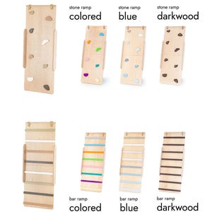 HAPPYMOON® Ramps, Double-sided Ramp, Board, Slide, Montessori Toys ...