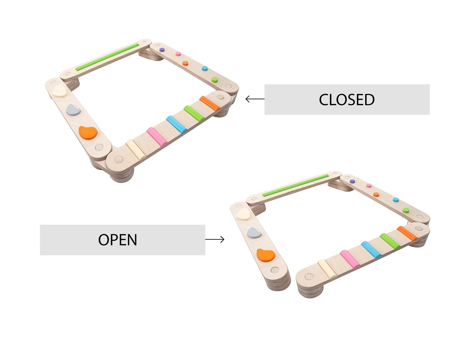 HAPPYMOON® Extra Blocks for Balance Beams Balance Board - Etsy