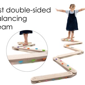 HAPPYMOON® Extra Blocks for Balance Beams, Balance Board, Montessori ...