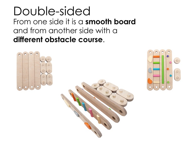 Double-sided Balance Beam Sets Wood Balance Beam for Kid - Etsy