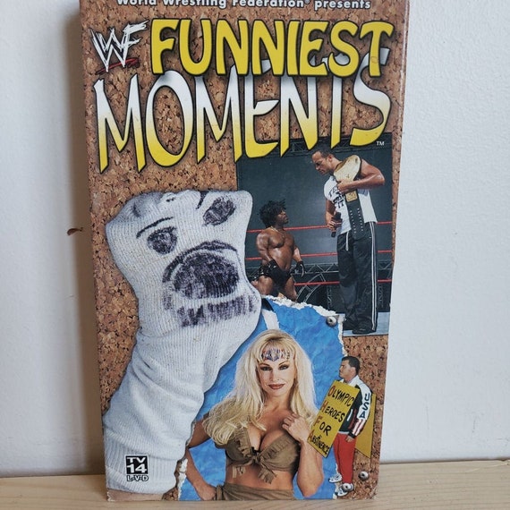 WWF Funniest Moments on VHS Vintage 2001 | Etsy