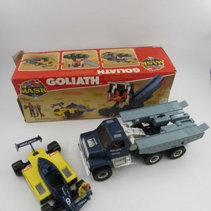 MASK Goliath Vehicle and Figures W/ Box - 1987 - Series 3 - Etsy