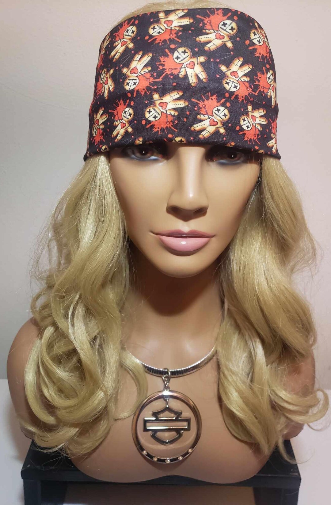 Red Voodoo Dolls Stretch Headband - Etsy