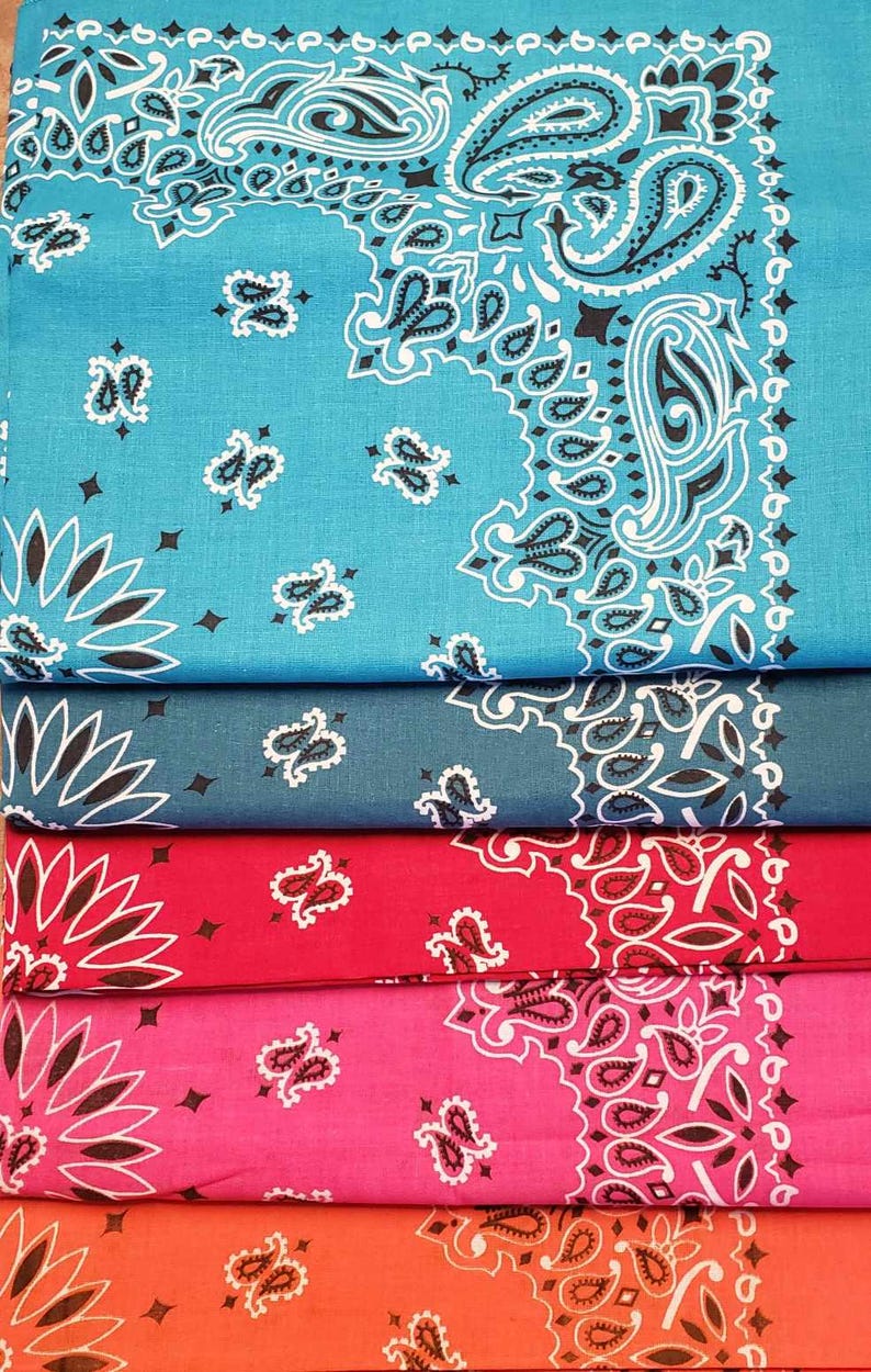 Bandana, Other Colors - Etsy