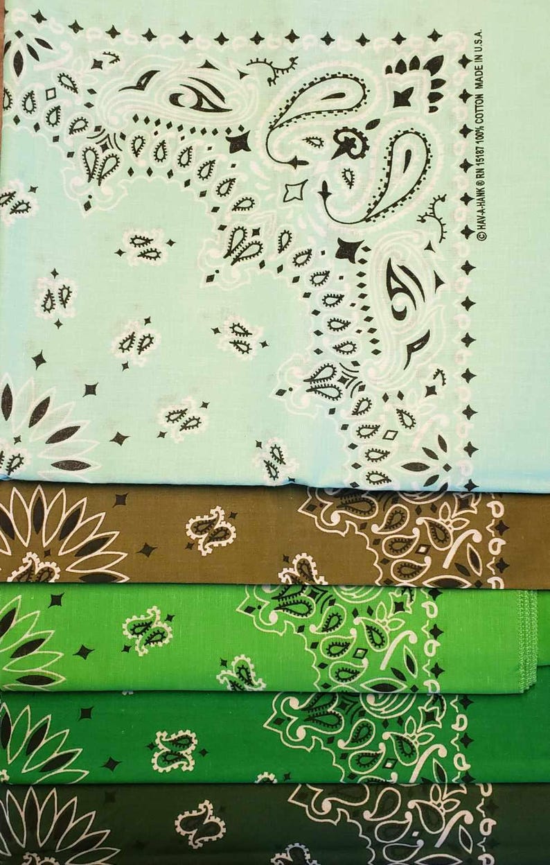Bandana, Other Colors - Etsy