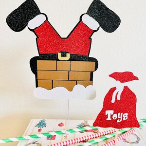 Santa Legs Cake Santa Cake Topper Legs Christmas Cake - Etsy
