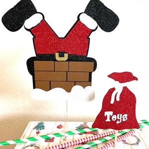 Santa Legs Cake Santa Cake Topper Legs Christmas Cake - Etsy