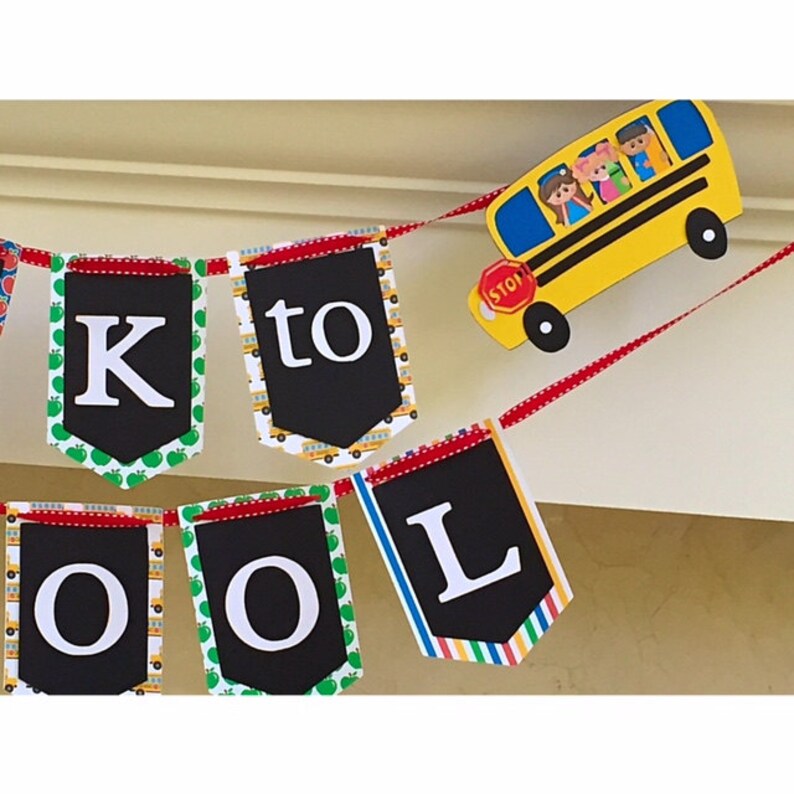 Welcome Back to School Back to School Banner Back to School | Etsy