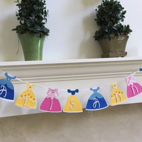 Princess Name Banner - Etsy