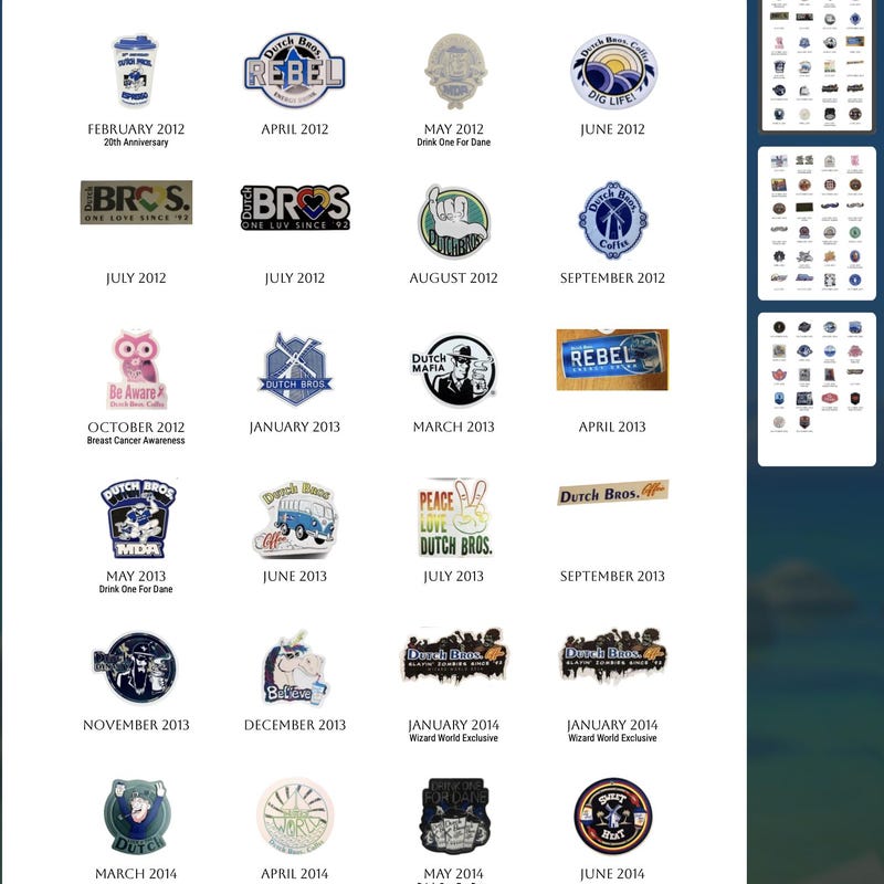 Sticker Catalog Template - Etsy