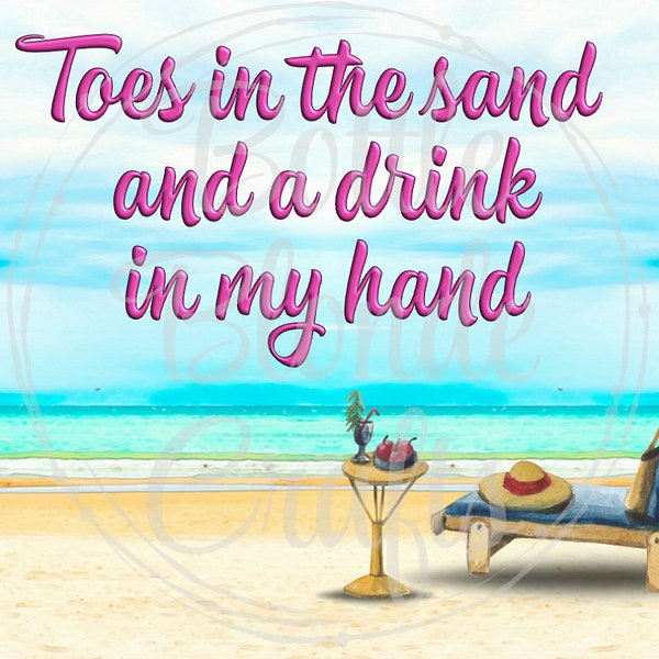 Toes in the Sand - Etsy