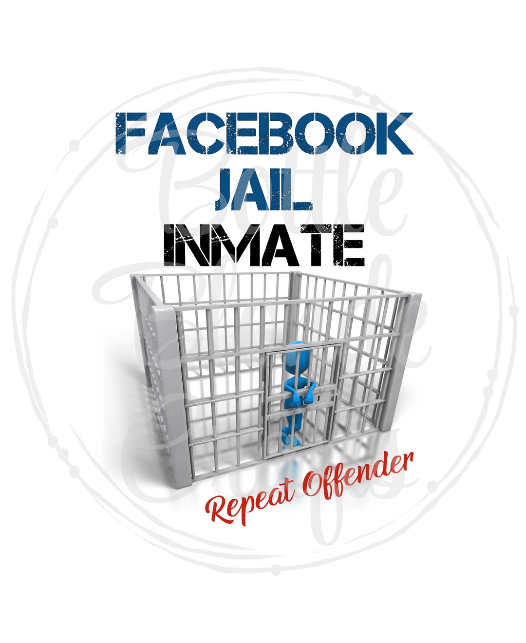 Facebook Jail Inmate--digital Download - Etsy