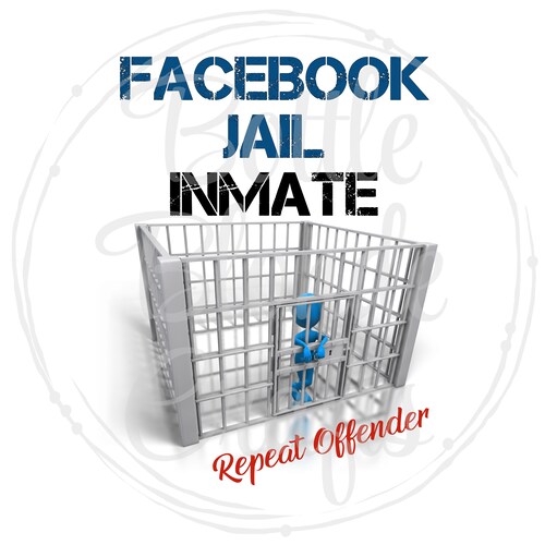 Facebook Jail Inmate PNG and SVG - Etsy