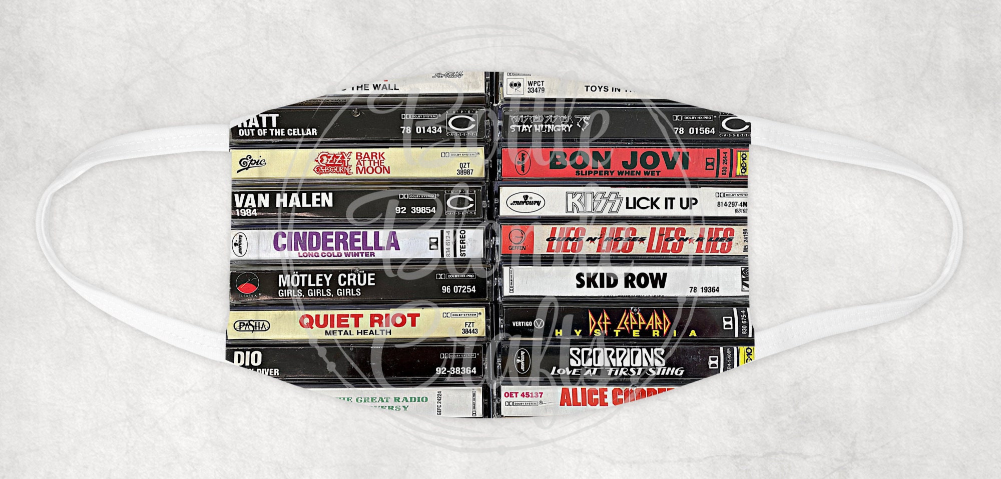 80's Cassettes Mask Design--digital Download - Etsy