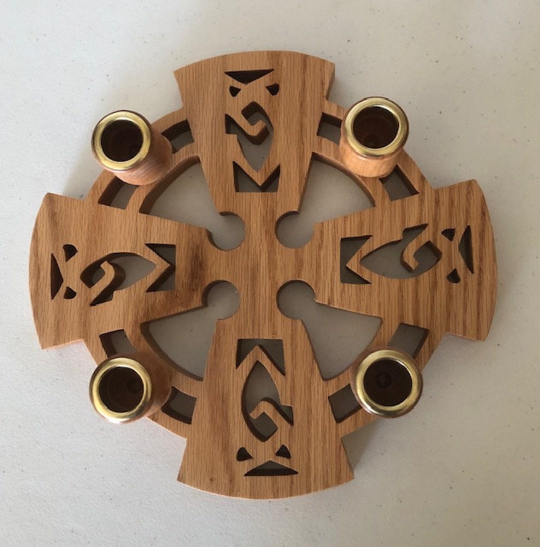 Celtic Candle Holder (adv-14) - Etsy