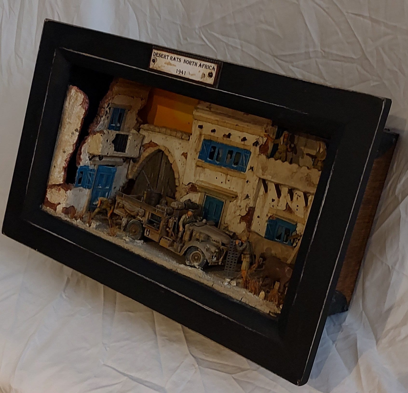 Box Frame Diorama. North Africa Desert Rats. 1/35 Scale. - Etsy