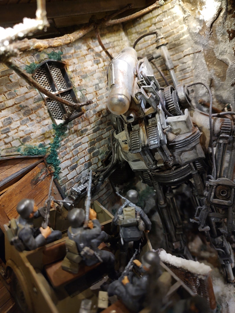 1:35 Scale WW2 Robot Apocalypse Diorama. - Etsy